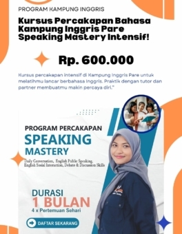 Kampung Inggris Pare – Info, Biaya & Pendaftaran Resmi 2025