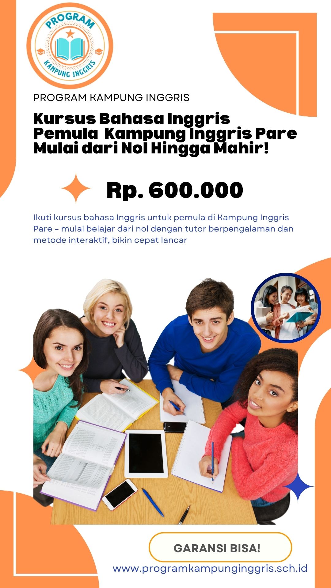 Belajar Bahasa Inggris dari Nol di Kampung Inggris Pare