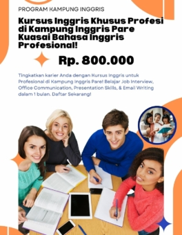 Kampung Inggris Pare – Info, Biaya & Pendaftaran Resmi 2025